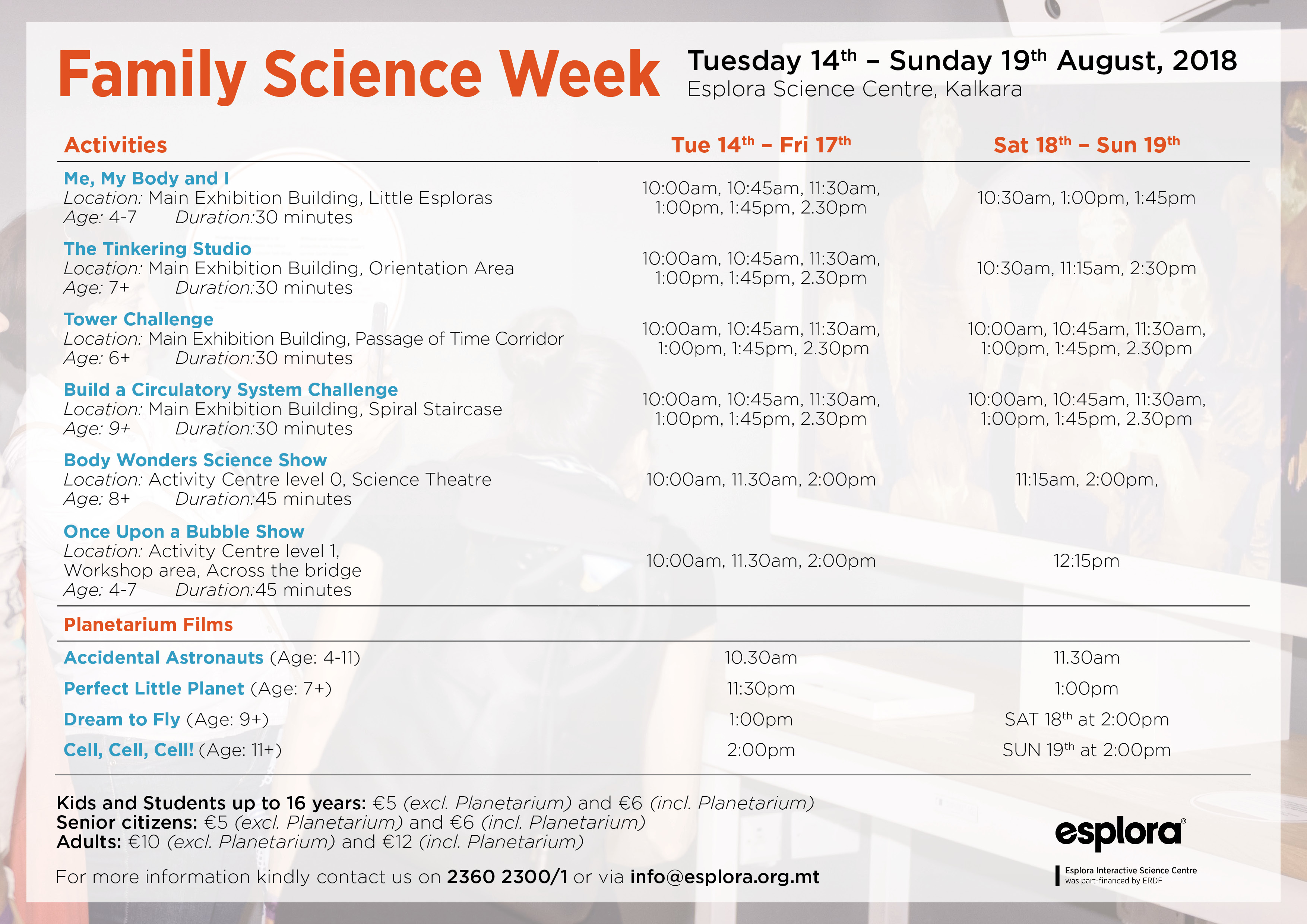 Science Shows « Esplora